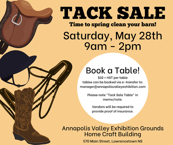 tack-sale – The Bridgetown Reader, Annapolis County, NS